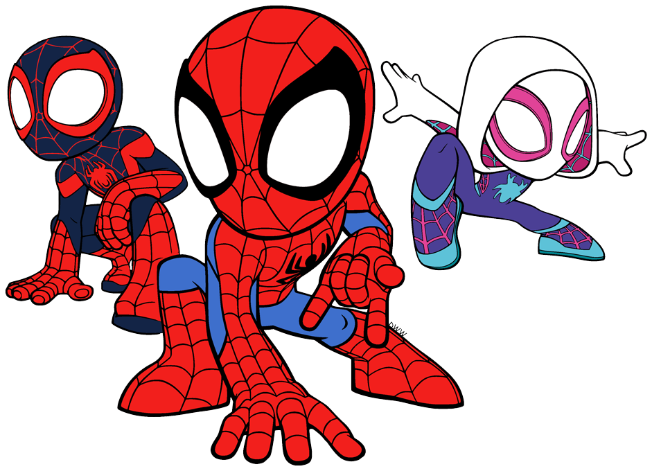 Spidey his friends